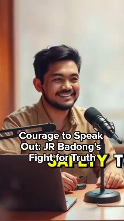 Courage to Speak Out: JR Badong's Fight for Truth against MCGI - YouTube