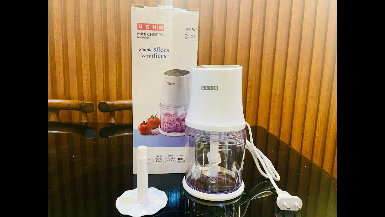 Unlock Your Kitchen's Potential with the USHA Nutrichef Mini Chopper! 🍽 ...