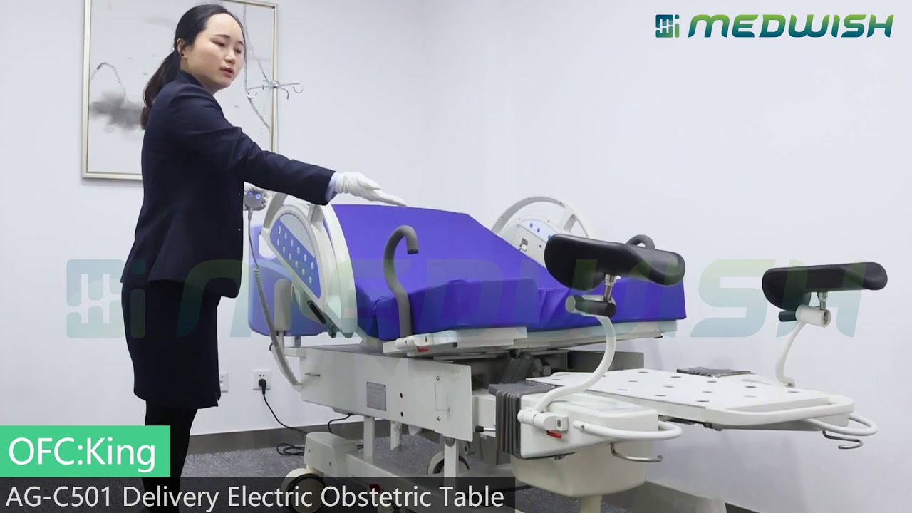 Electric Labour Delivery and Obstetric Table For OBGYN Room (LDR Bed ...