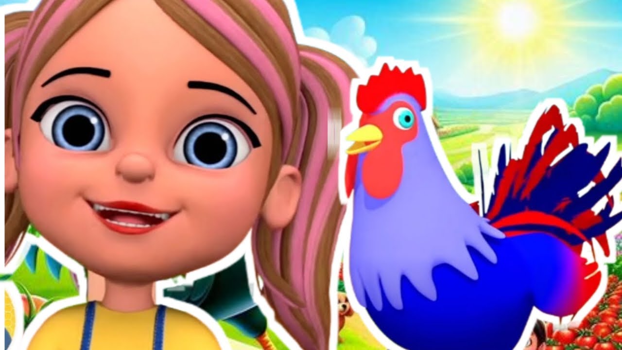 Kukdoo Koo Animal Sound Song, कुकड़ू कु, Hindi Nursery Songs | animal ...