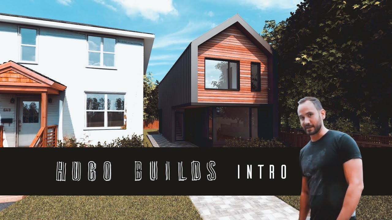 EP1 - DIY MODERN HOUSE BUILD - PLANS AND DESIGN OVERVIEW - be your own ...