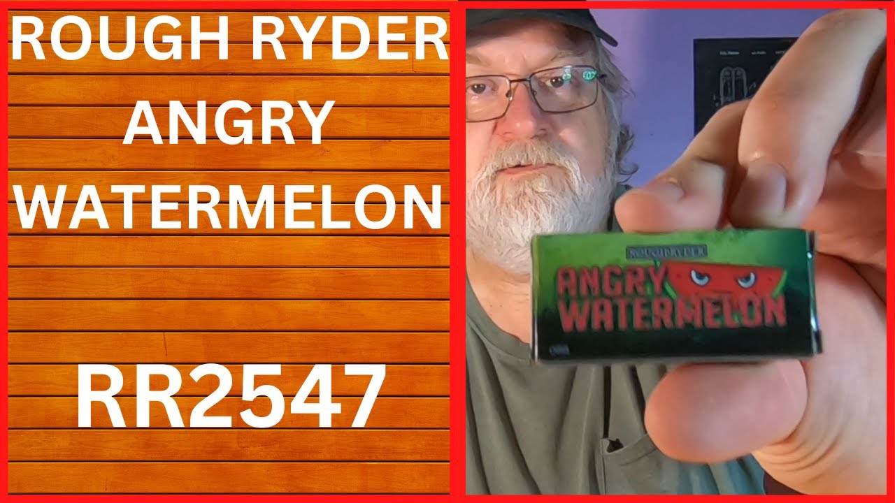 THE OFFICIAL ROUGH RYDER ANGRY WATERMELON RR2547, - YouTube