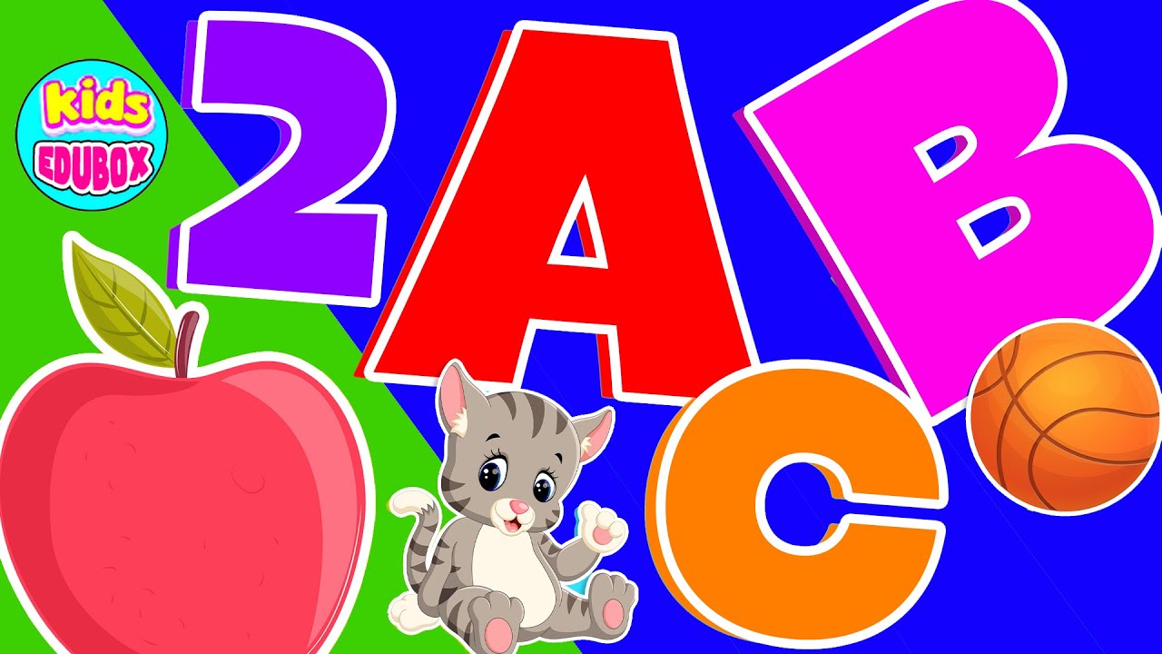 ABC, 123 & Shapes Learning Videos For Preschool | ABC And One Two Three ...