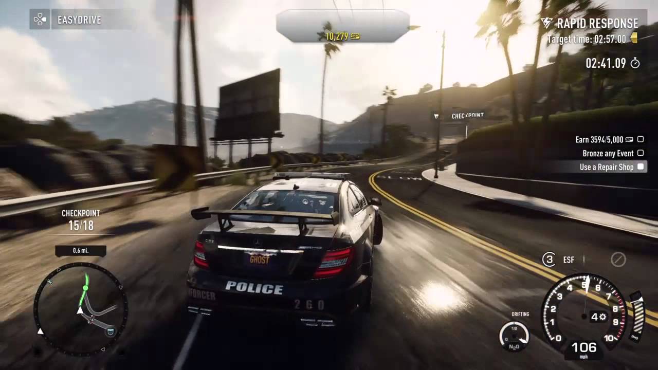 Need for Speed™ Rivals Cop Gameplay # 1 - YouTube