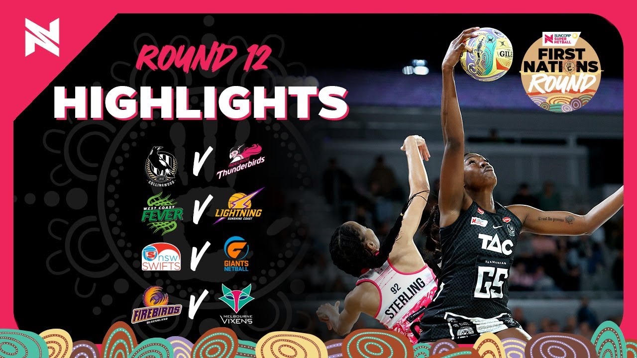 Suncorp Super Netball Highlights - Round 12 First Nations Round 2023 ...