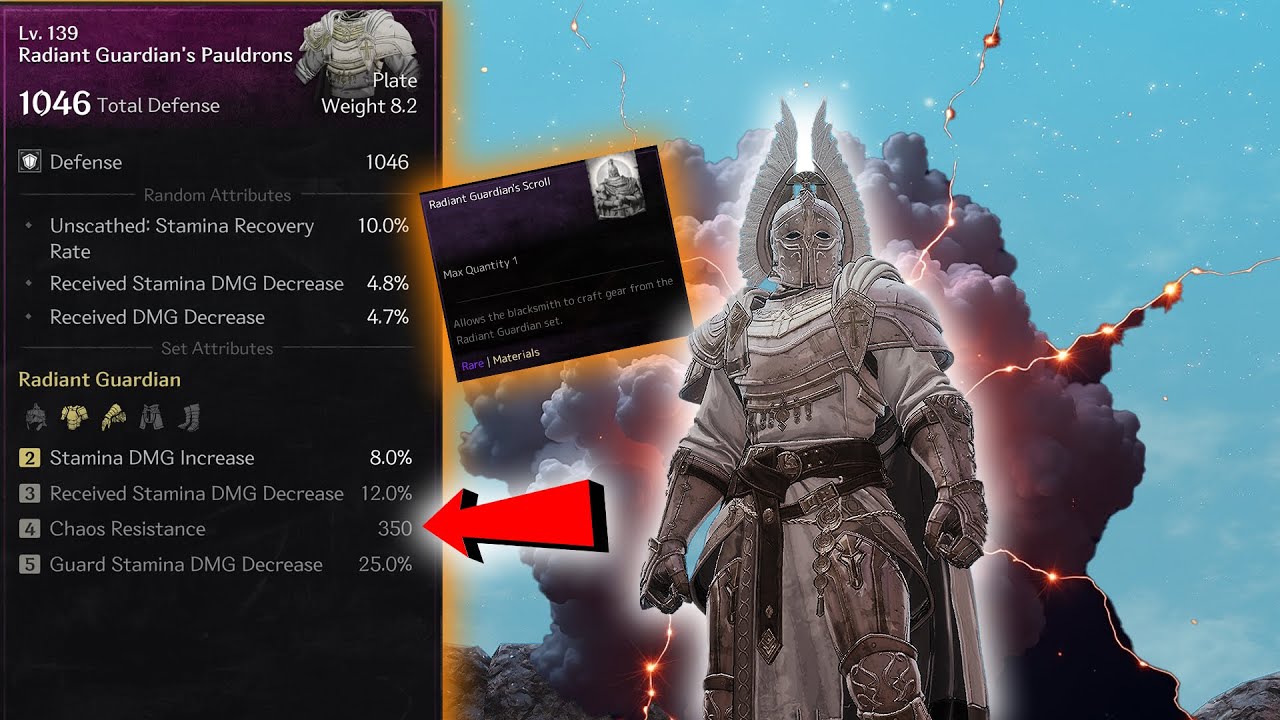 How To Get The Radiant Guardian Armor Set In Khazan The 1st Berserker l ...