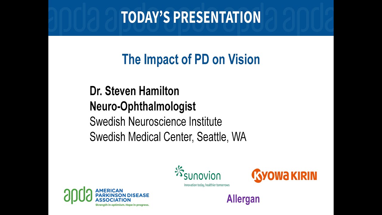 November Take Control: The Impact of PD on Vision - YouTube