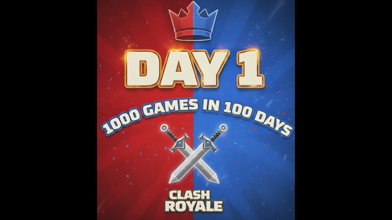 Day 1 of 1000 Games in 100 days - YouTube