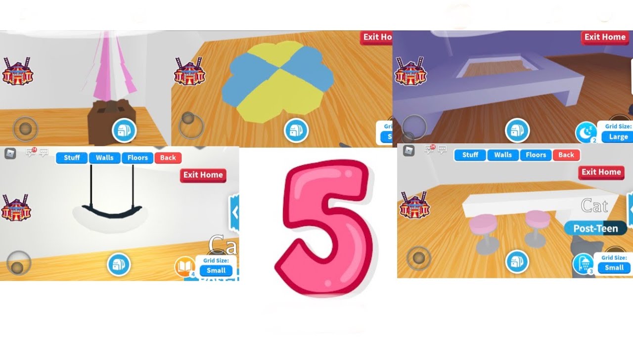 5 DIY PROJECTS IN ADOPT ME! - YouTube