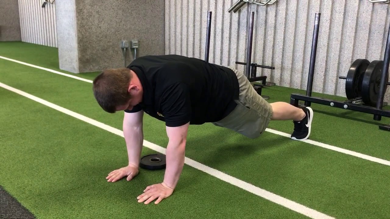 High Plank Plate Slides - YouTube