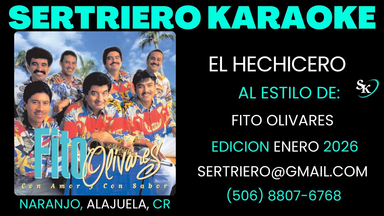EL HECHICERO - FITO OLIVARES ORIGINAL DEMO SERTRIERO KARAOKE - YouTube