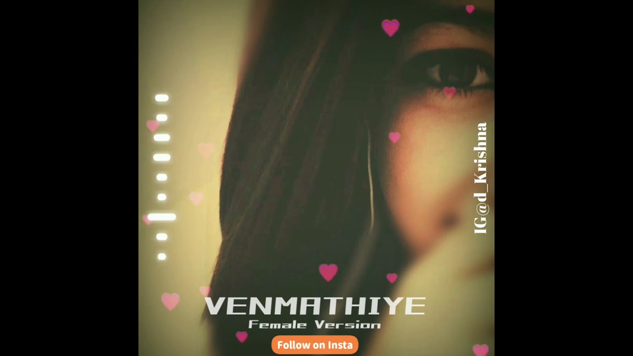Venmathi Venmathiye Song - YouTube