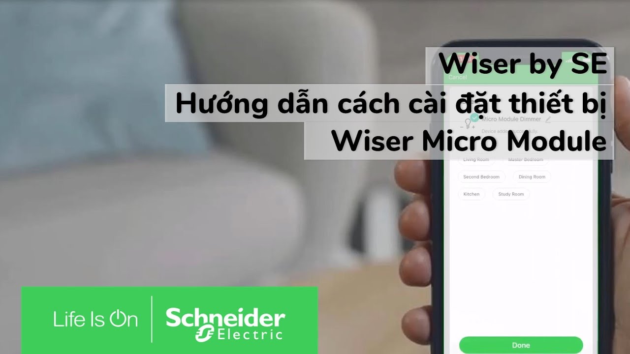 Wiser: Hướng dẫn cách cài đặt thiết bị Wiser Micro Module | Schneider ...