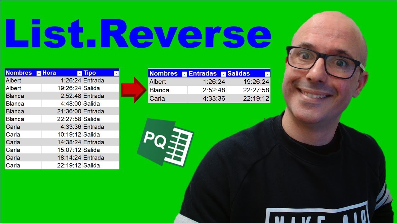 Extraer el primer registro y el ultimo de un bloque en una tabla, List ...