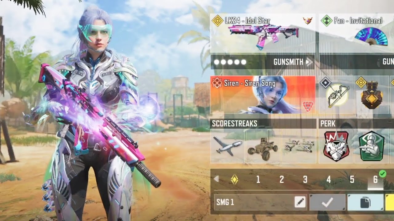 You must try this LK24 gunsmith🔥| Legendary LK24 - Idol Star gameplay ...