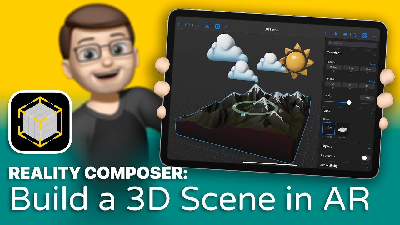 How to build your own Immersive 3D Scenes using Reality Composer on ...