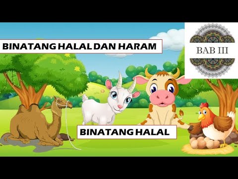 Binatang Halal II Bab 3 Binatang Halal dan Haram || Fikih Kelas 6 MI ...