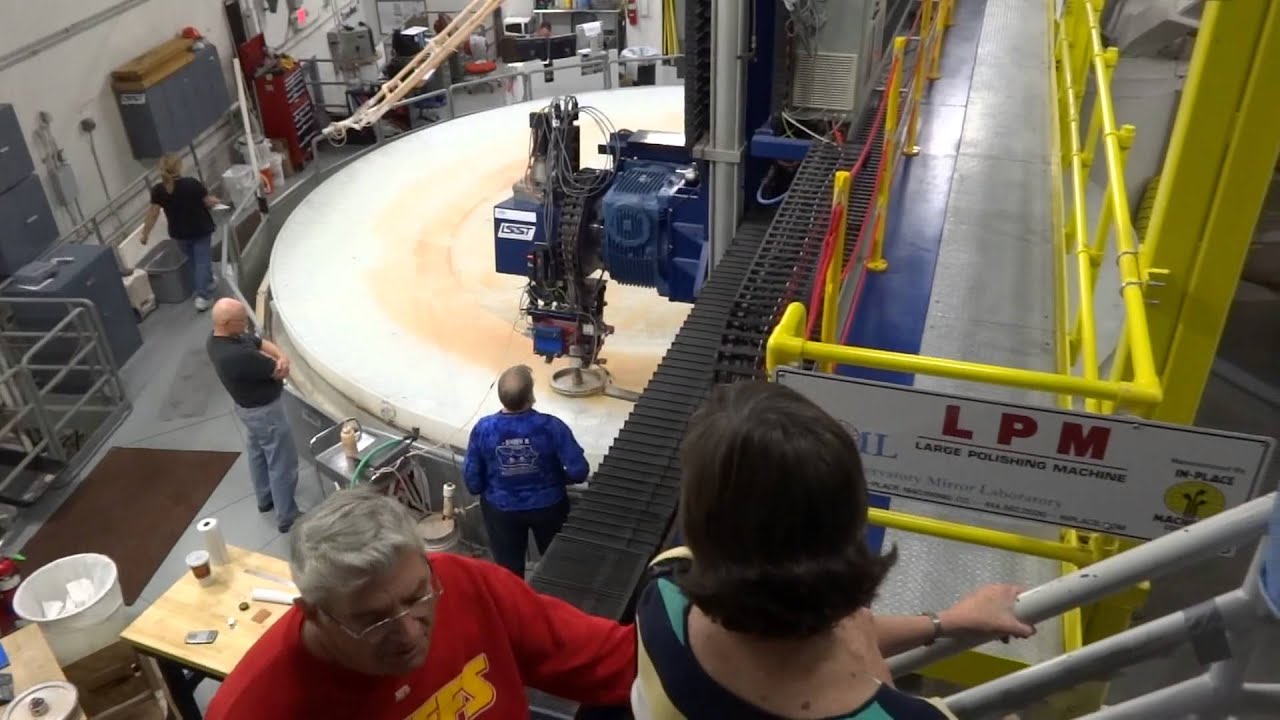 Steward Observatory Mirror Lab. University of Arizona. - YouTube