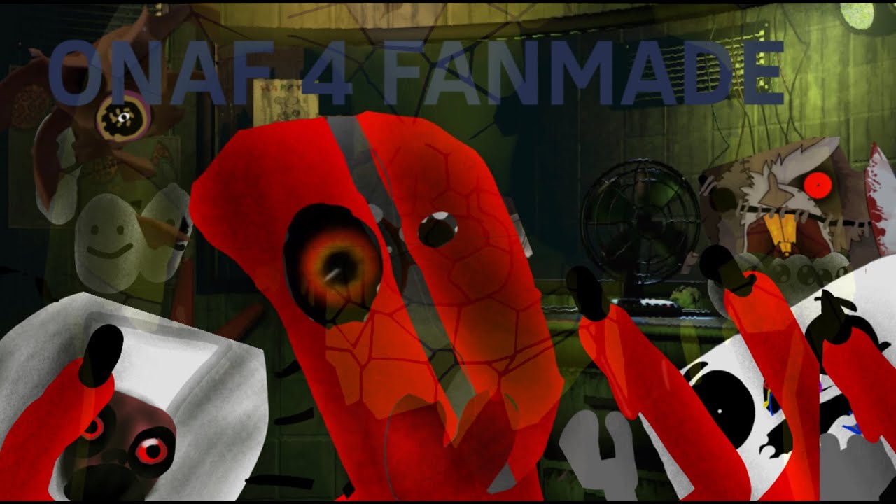 ONAF 4 FANMADE Jumpscares + Game Play (FlipaClip animation) - YouTube