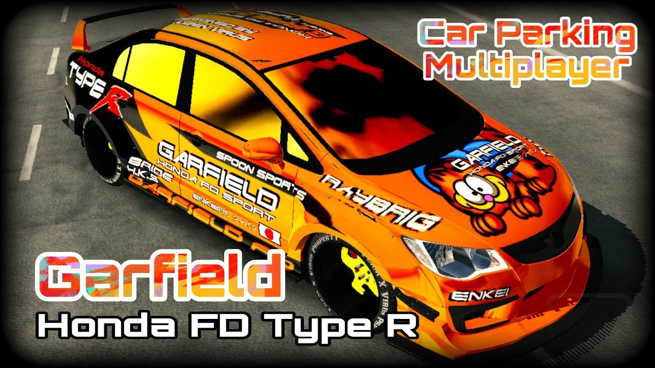 Car Parking Multiplayer | Garfield | Honda FD Type R Design by Aizen ...