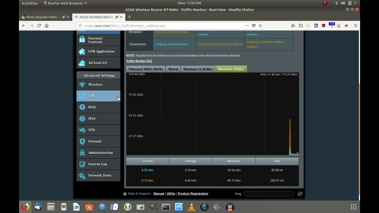 Accessing and Navigating an Asus Rtn-66u Router - YouTube