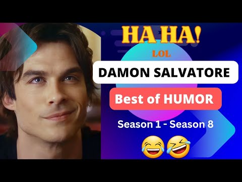 Tvd: Damon Salvatore | Best of Humor 😂 | Season 1 to Season 8 - YouTube