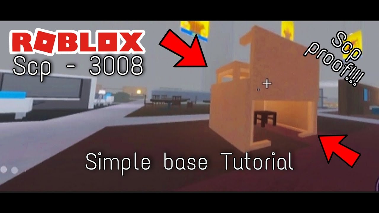 How to make a Simple Table Base in Scp-3008 (Roblox) - YouTube