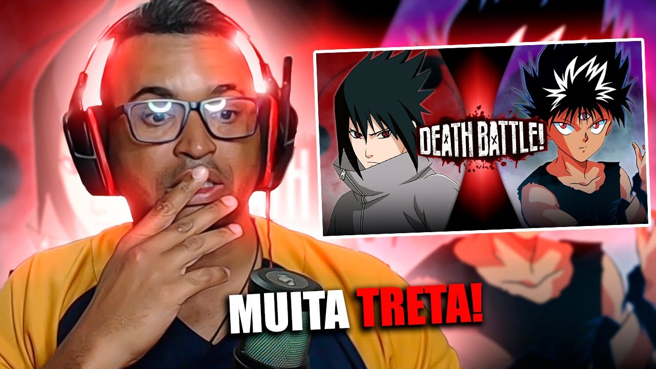 REACT | Sasuke VS Hiei (Naruto VS Yu Yu Hakusho) | DEATH BATTLE! - YouTube