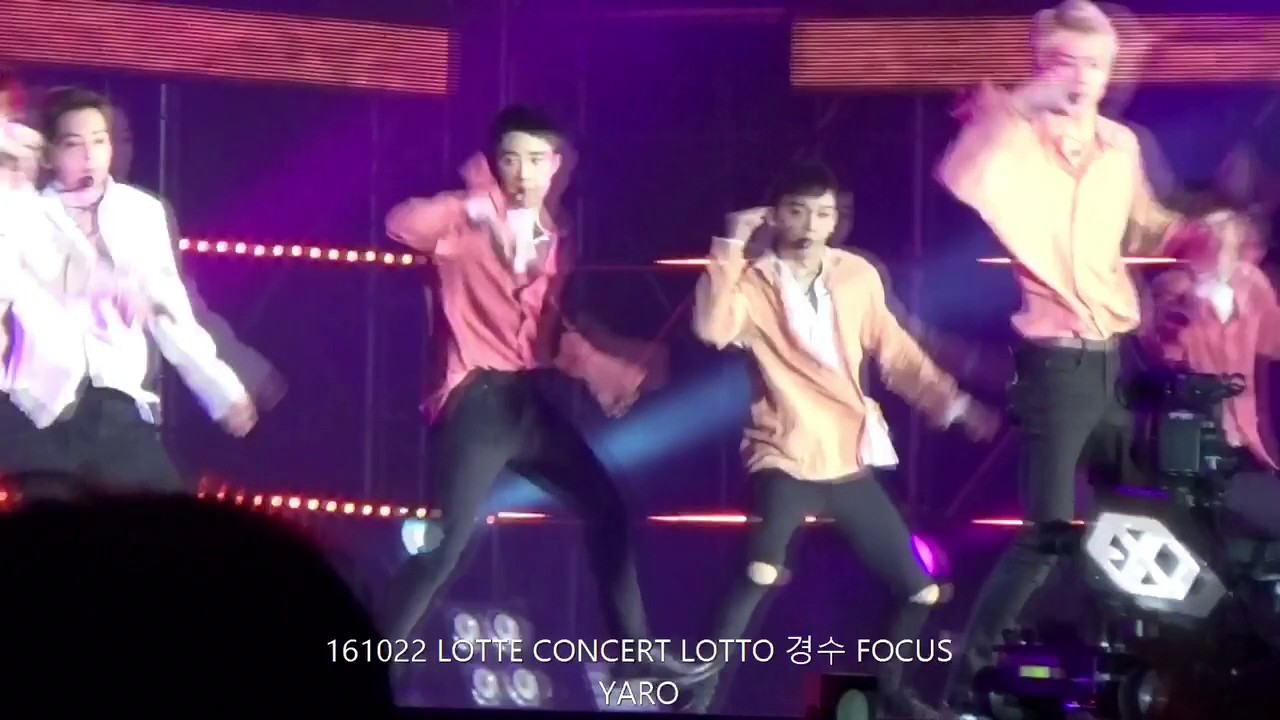 161022 롯데콘 LOTTE CONCERT LOTTO 경수 FOCUS FROM YARO - YouTube