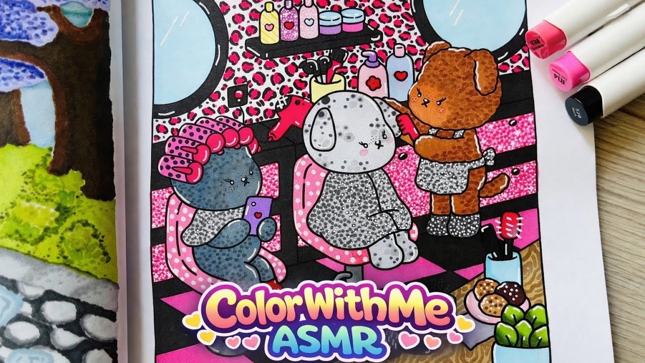 Color With Me ASMR | Berrie Coloring | Volume 5 (page 9) | Short ...