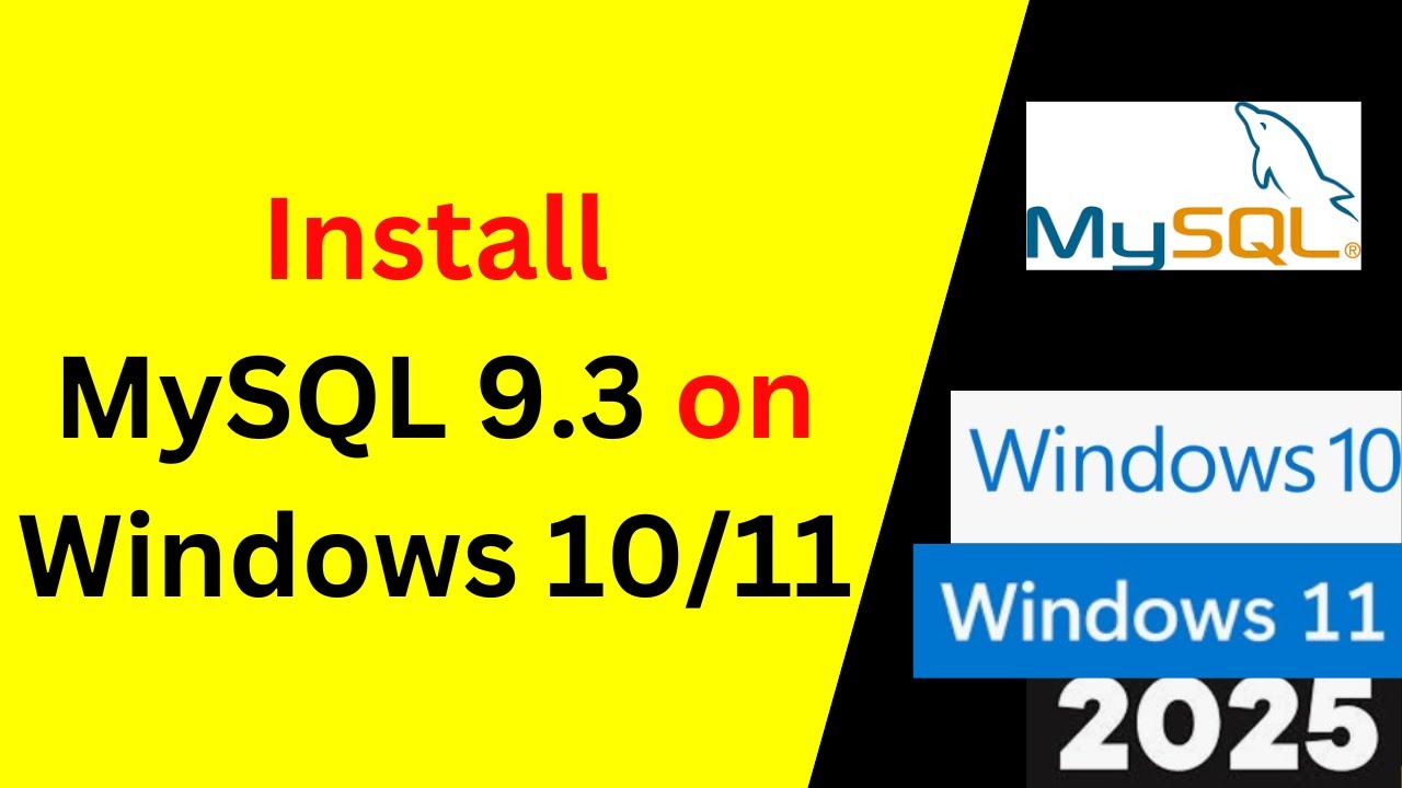 Unlock the Power of MySQL 9.3! Install & Connect with MySQL Workbench ...