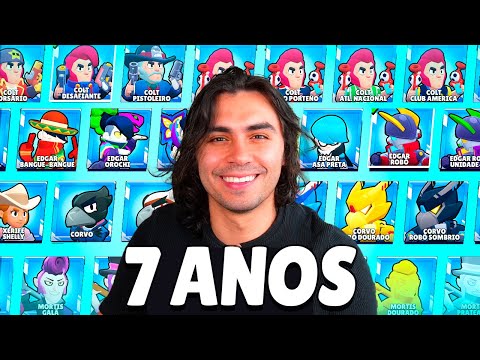 TOUR OF MY 7-YEAR ACCOUNT in Brawl Stars