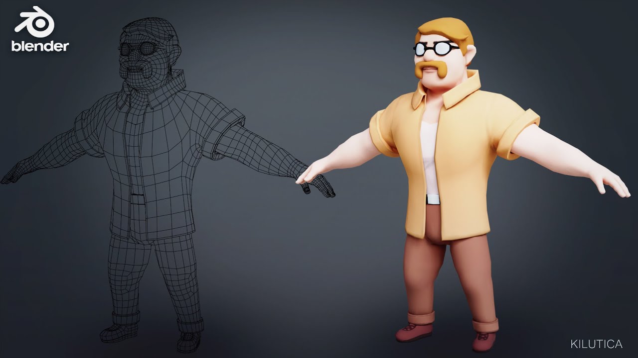 Jake the Human from Adventure time 3d Model | 2411 - YouTube