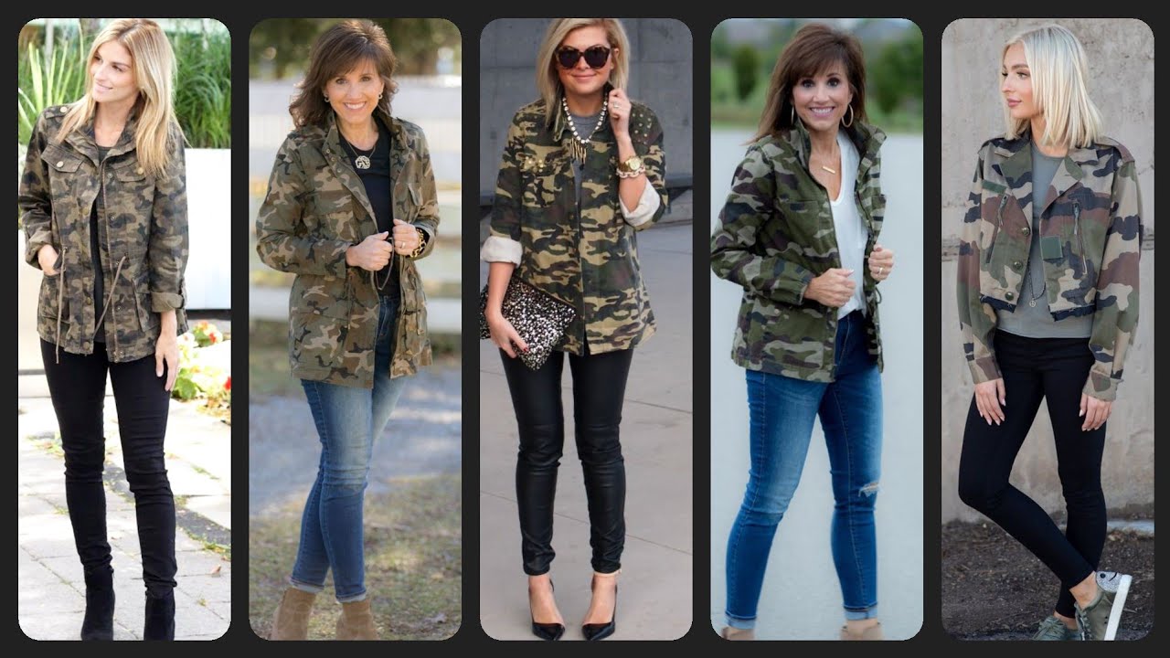 fabulous & stylish Camo jackets design //latest camo jackets for women ...