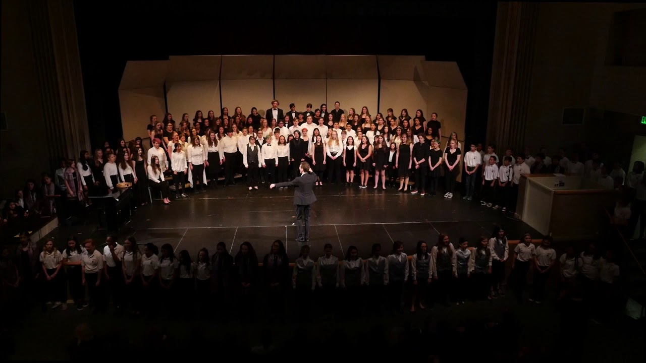 COMBINED MIDDLE AND HIGH SCHOOL CHOIRS 2020 - YouTube