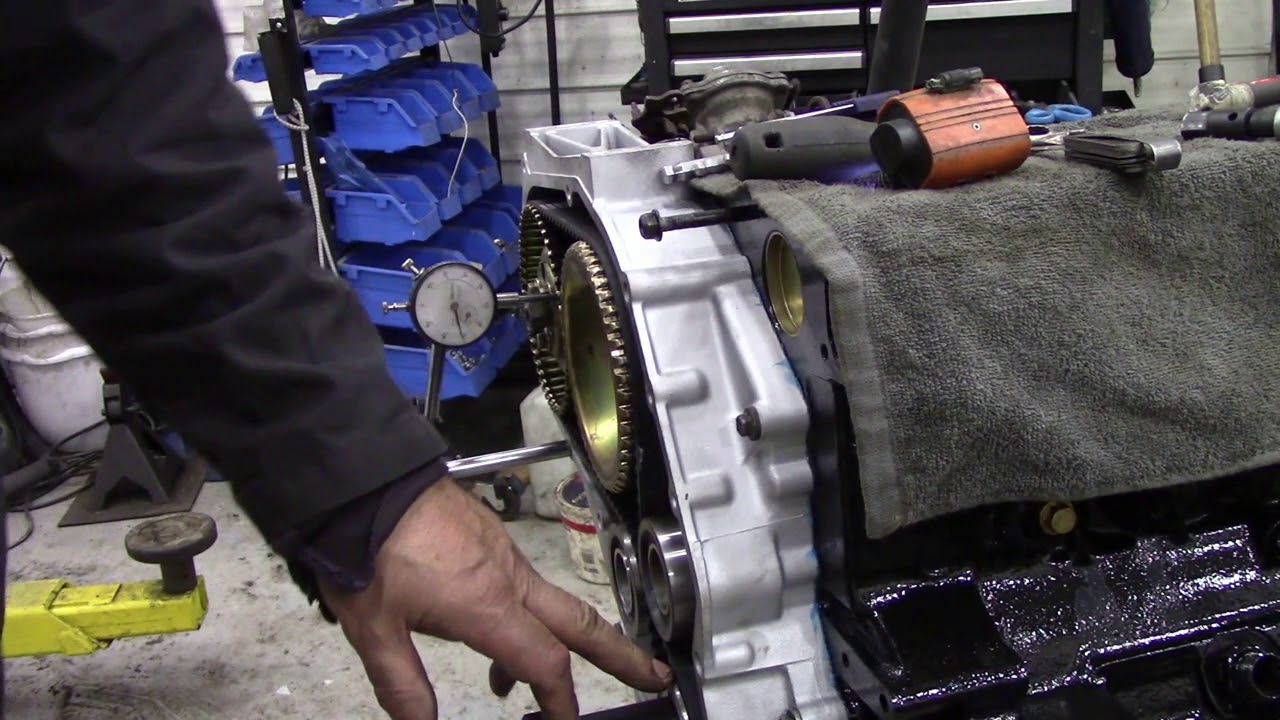 300Tdi timing cover refit and run off belt issues - YouTube