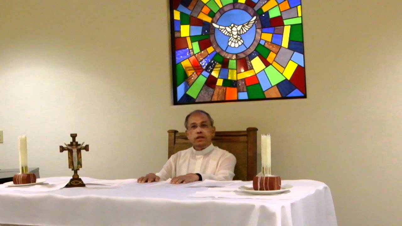 msgr. Fer Gutierrez Christmas message - YouTube