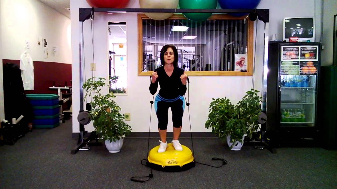 Marylee Introducing the Bosu Ball / Body Dome - YouTube