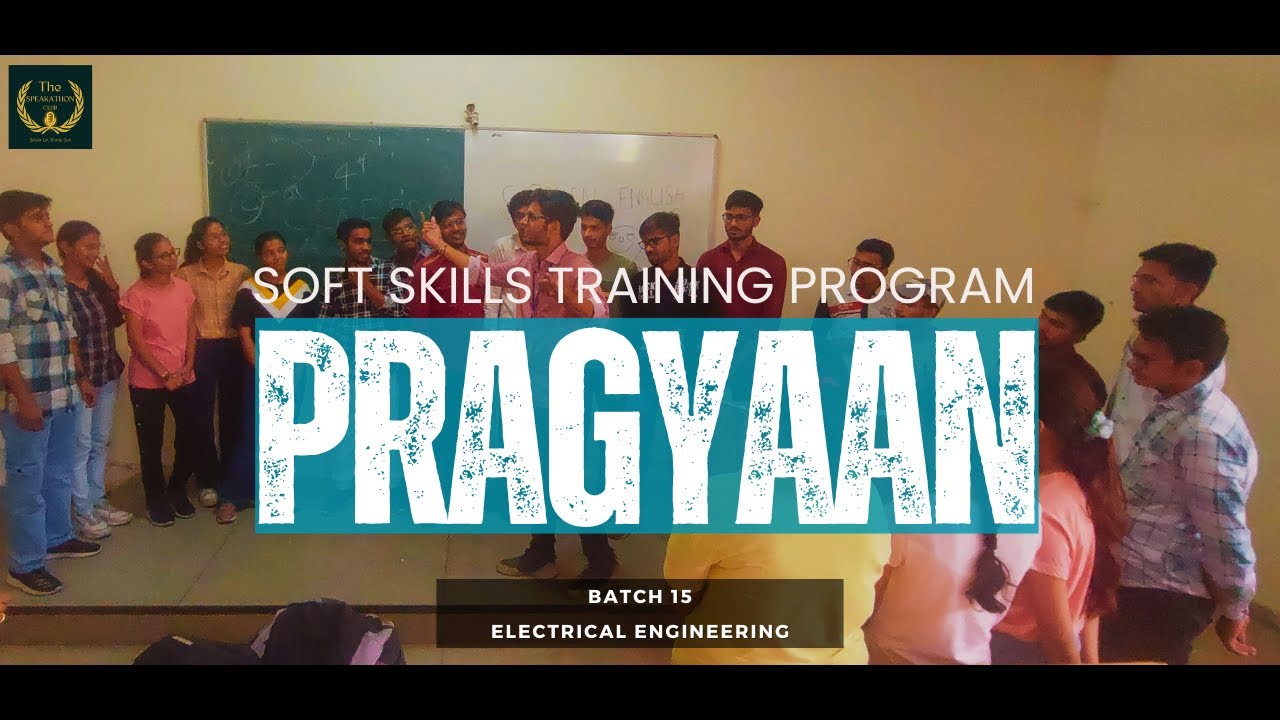 Pragyaan || Soft Skills Training || Rakesh Jha || Speakathon Club - YouTube