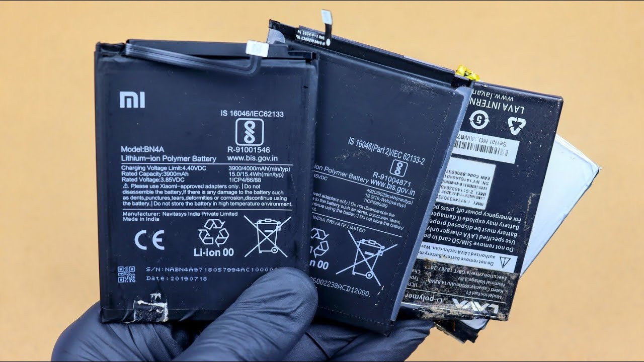 Awesome use of old mobile inbuilt battery - YouTube