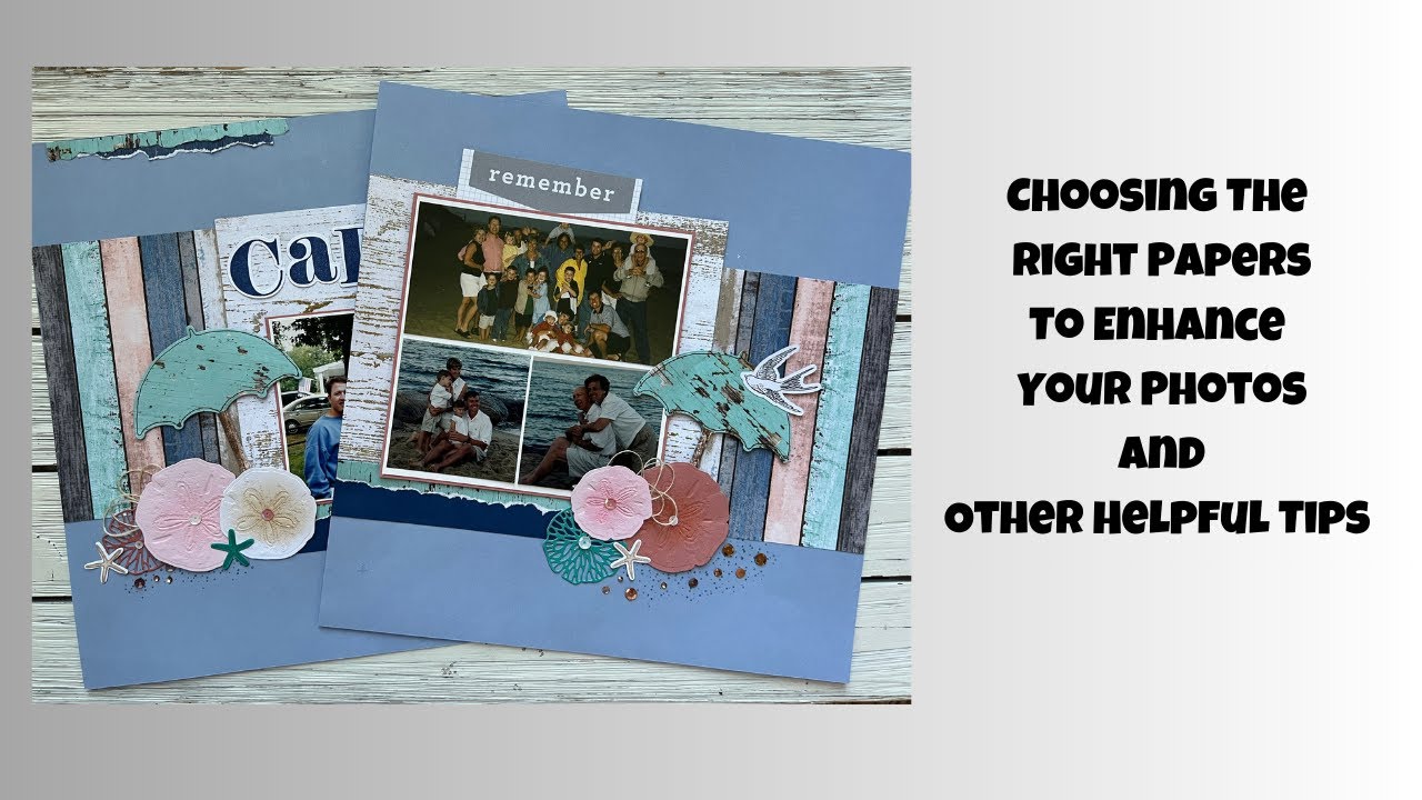 Choosing the right papers to enhance photos and more helpful tips - YouTube