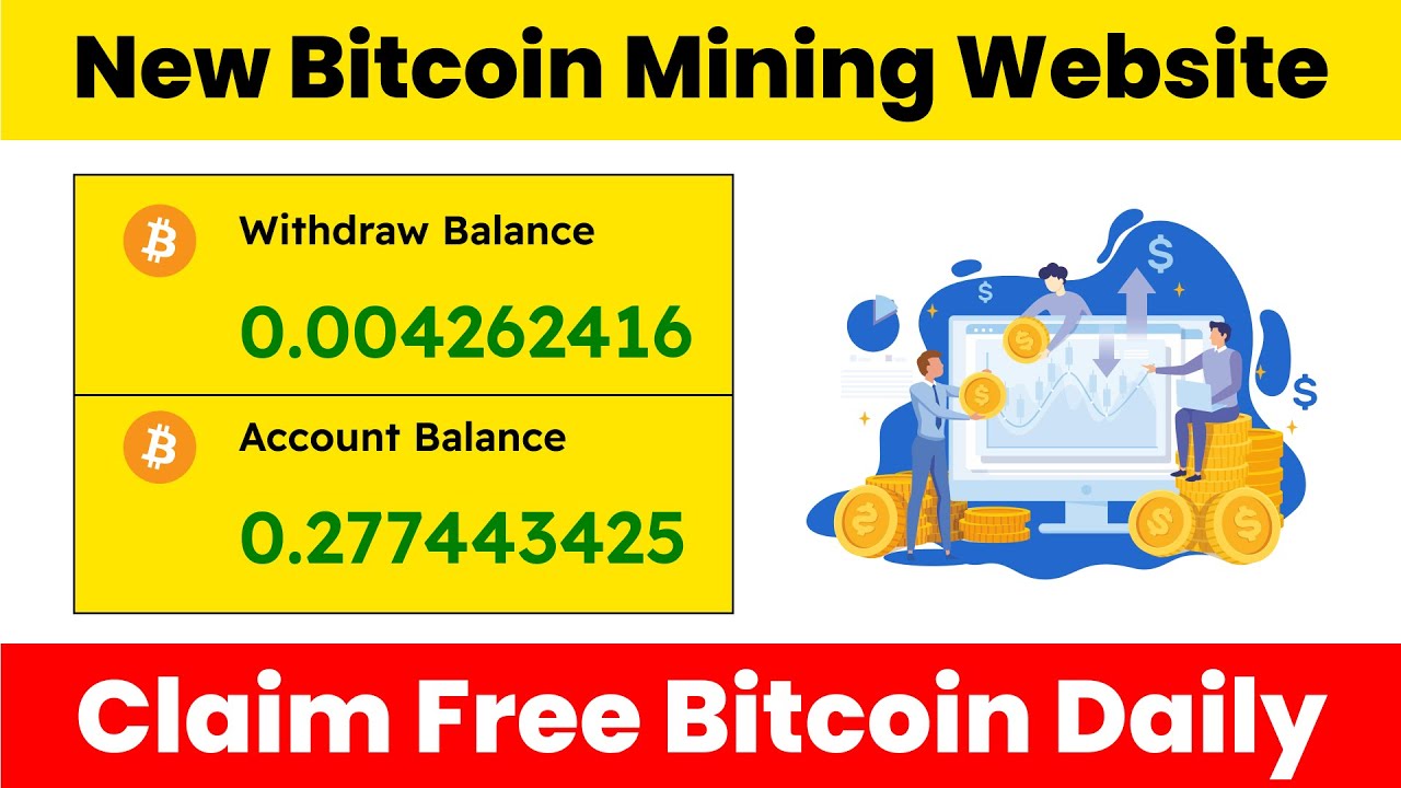 New Free Bitcoin Mining Website || Best Cloud Mining Site 2022 || Free Bitcoin Cloud Mining Site ...