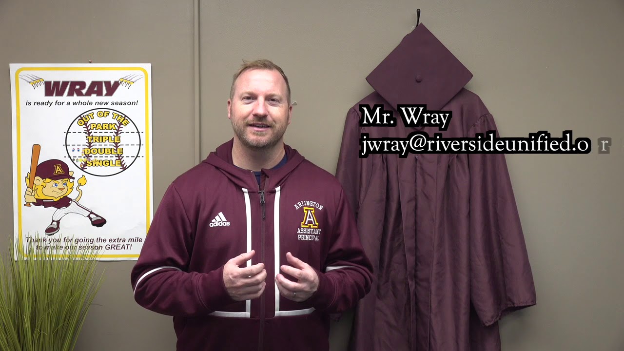 Mr. Wray Assistant Principal - YouTube