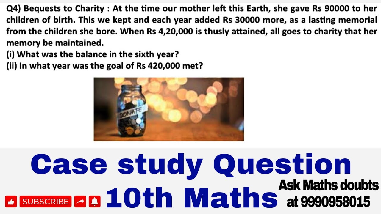 Bequests To Charity At The Time Our Mother Left This Earth She Gave