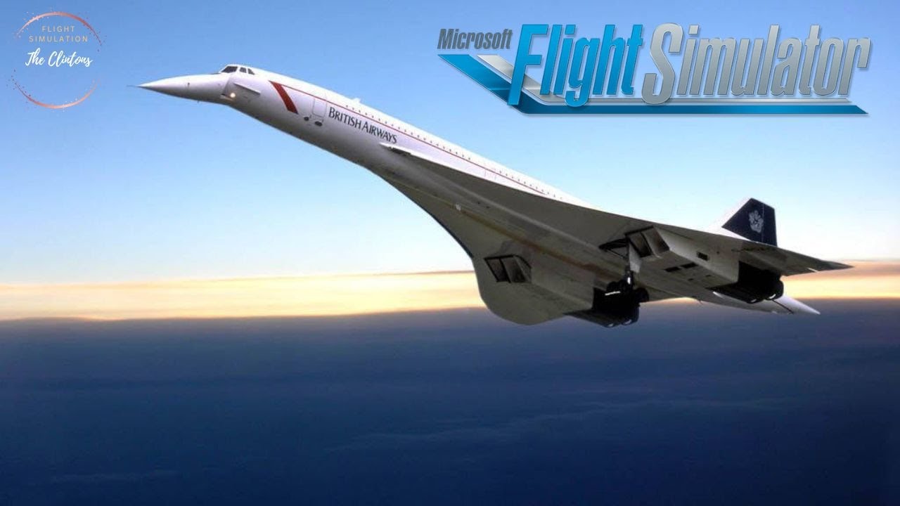 Microsoft Flight Simulator 2020 | Concorde Live Flight | London ...