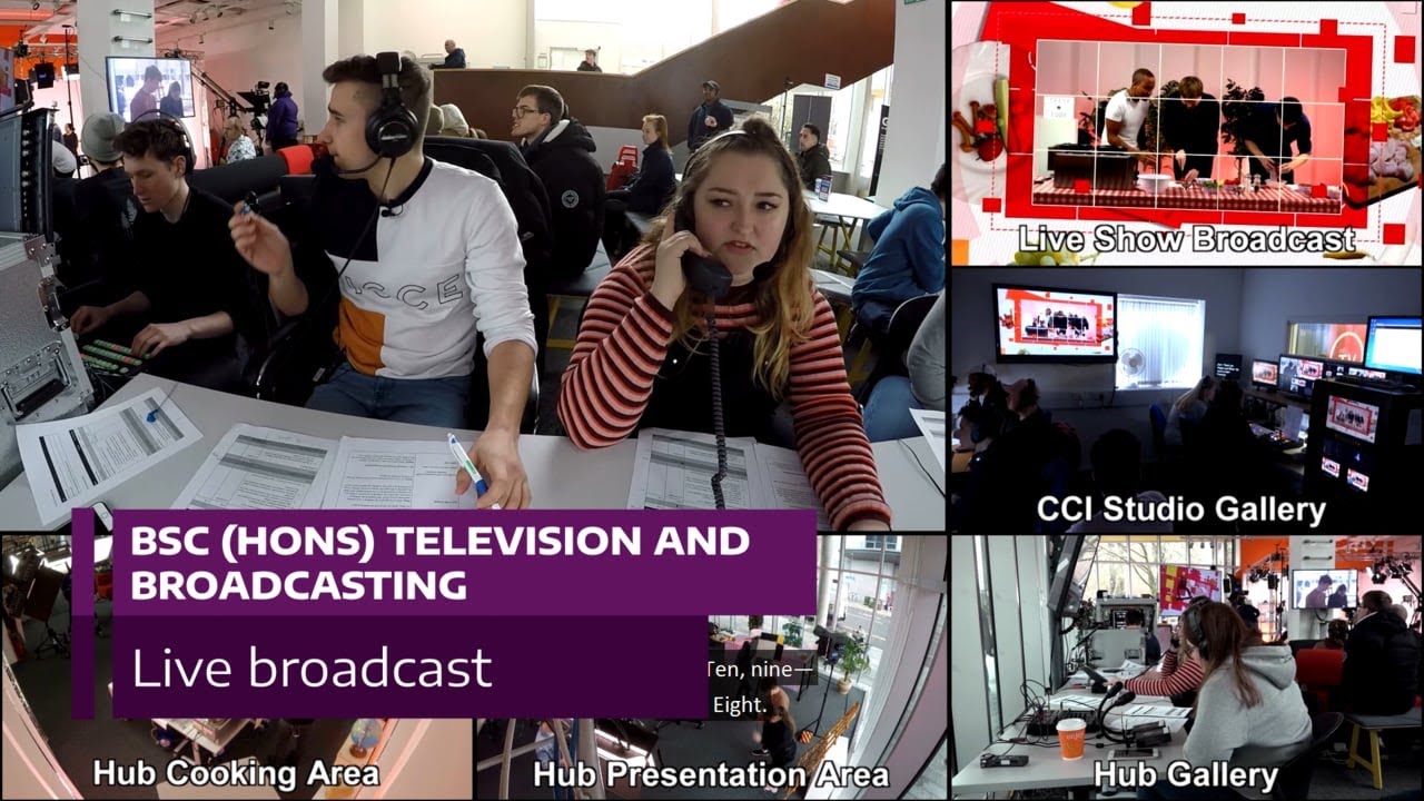 Television and Broadcasting at the University of Portsmouth - Live ...