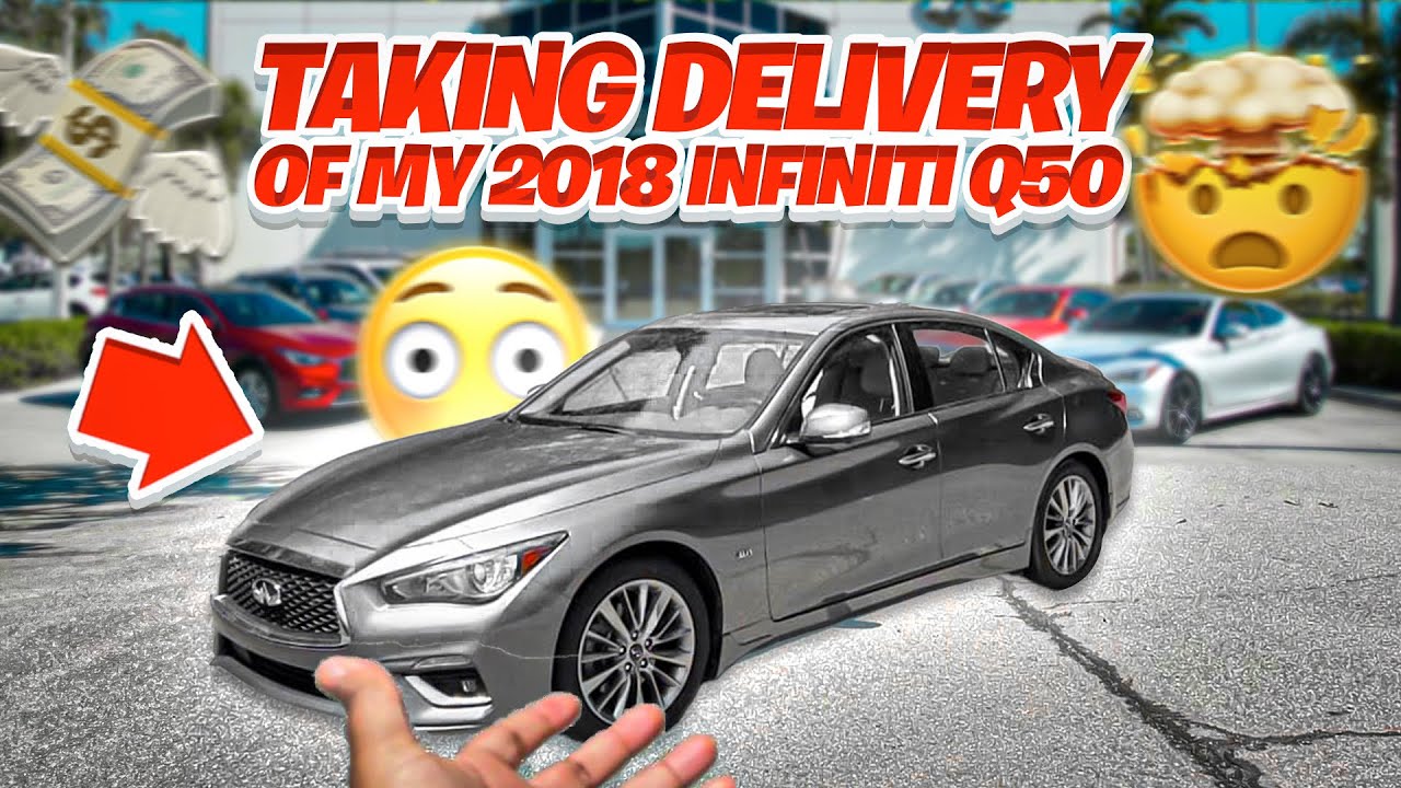 I BOUGHT AN INFINTI Q50 + CAR TOUR!!! *DREAM CAR* - YouTube