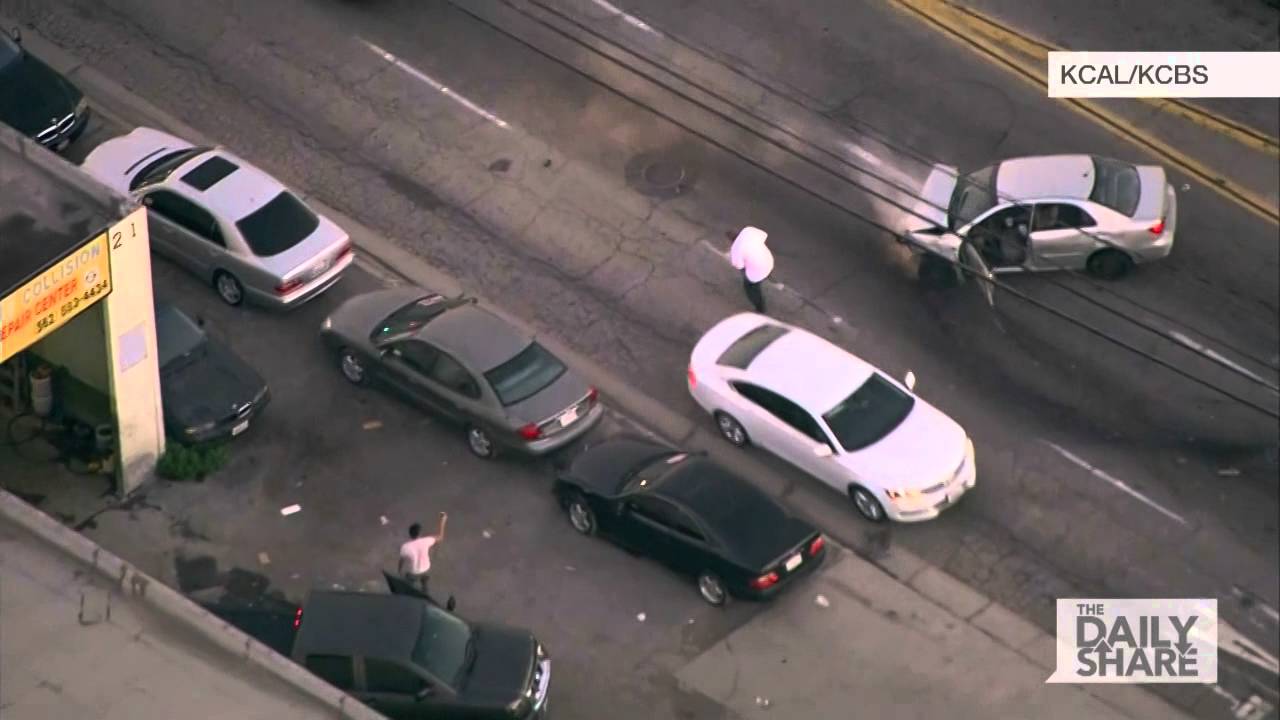 Video: LA car chase - YouTube