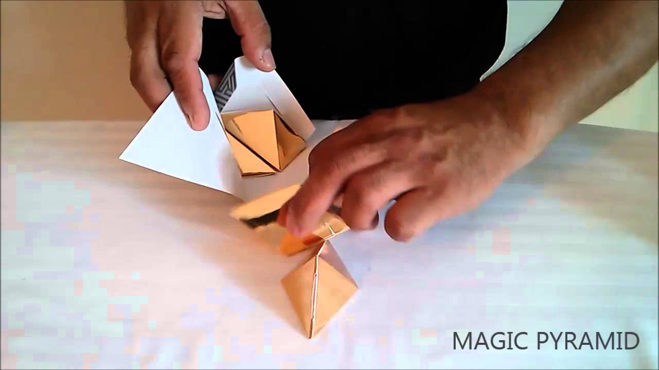 MAGIC PYRAMID - Unique Packaging & Puzzle in One - YouTube
