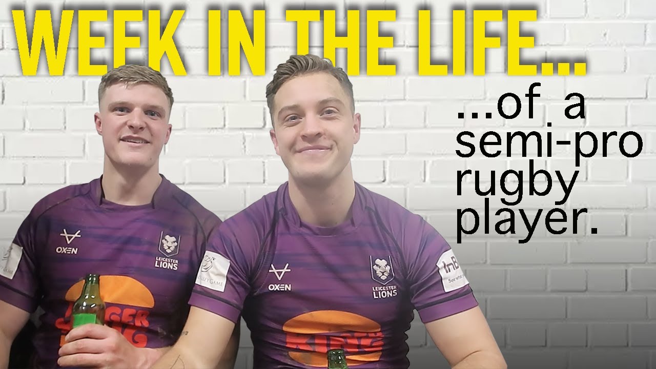 (Another) Week in the life of a semi-pro RUGBY PLAYER! (gym, training ...